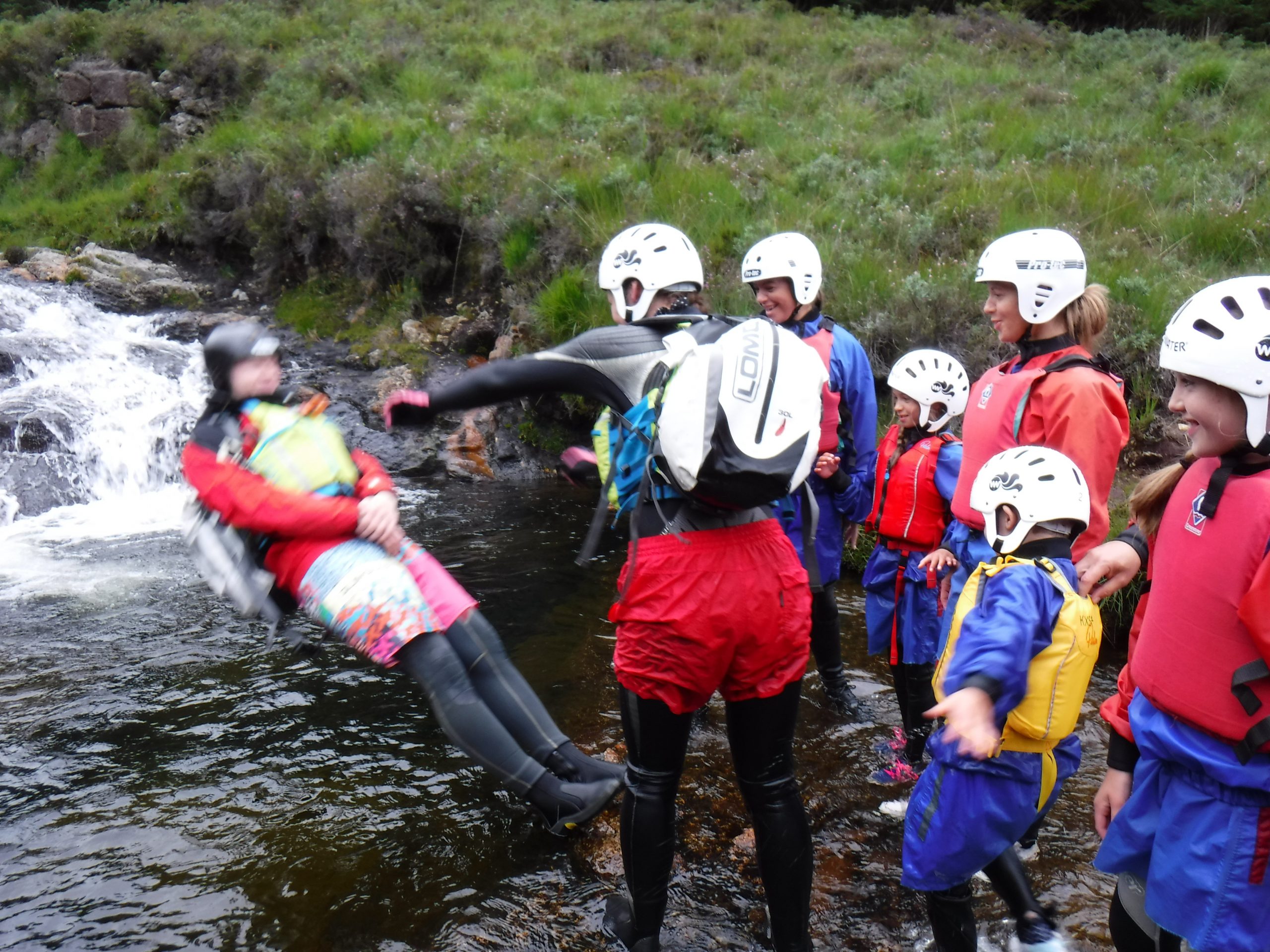 Gorge walking – Arran Outdoor